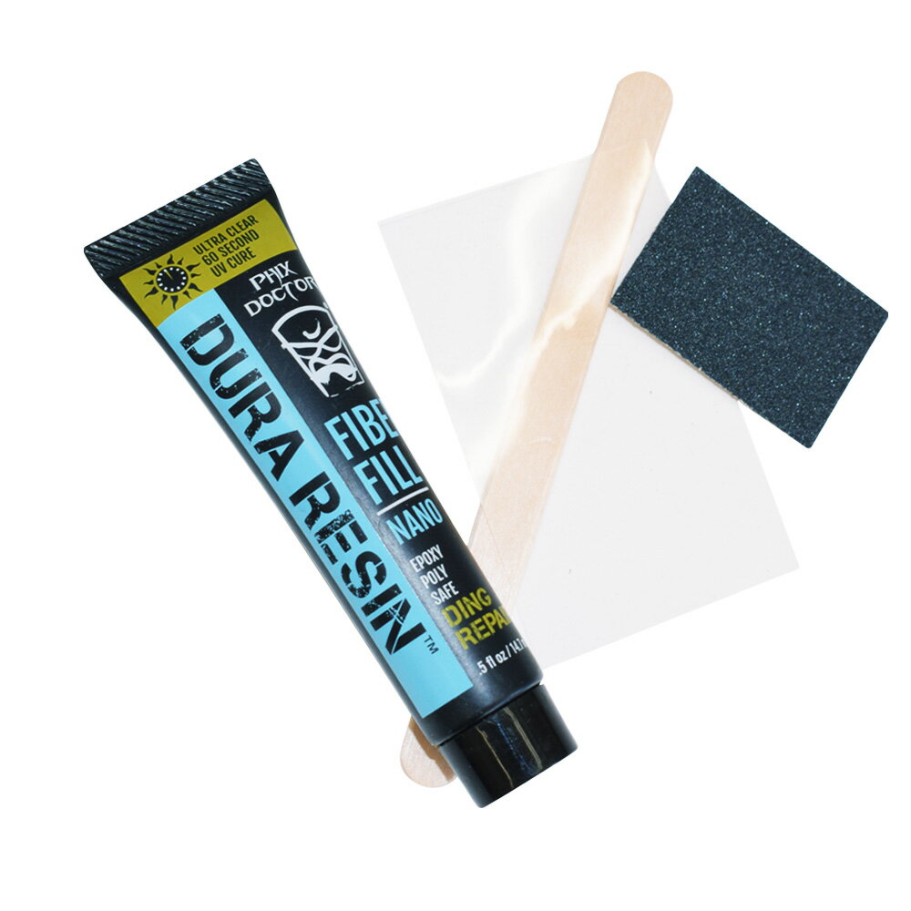 【 PHIX DOCTOR DURA RESIN NANO 0.5oz 】フィックスドクター デュラレジン (DURA REZN）は、誰でも簡単にサーフボードの修理ができるよう設計されたチューブタイプのサーフボード修理剤です。EPS（エポキ...