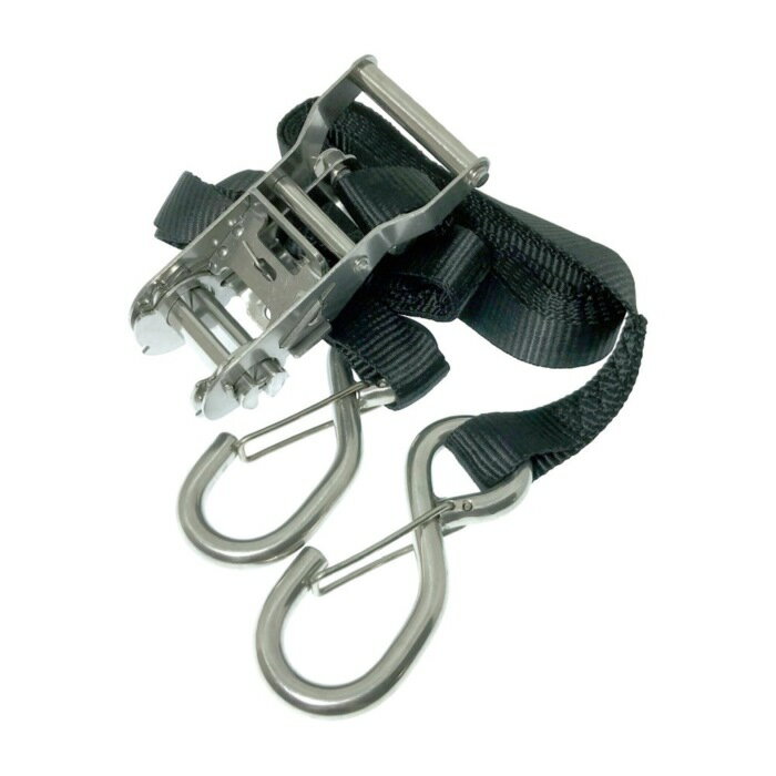 ■ベルト長：1,455mm■ベルト幅：25mm■ステンレス製■カラー：ブラック●締めしろのない場所や狭い場所での固定に最適です。