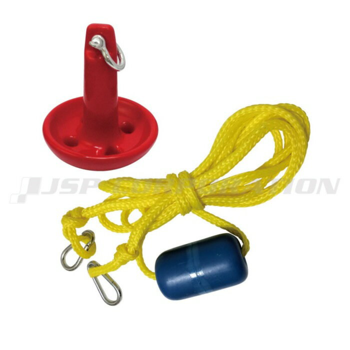 ■仕様：PVCコーティング■適合底質：砂地■サイズ：アンカー横幅15cm×高さ18cm、ロープ長さ　約3m■セット内容：アンカー、フロート付きロープ、フック1個※カラーは指定できません。●マッシュルームアンカー5kg1個とフロート付ロープの...