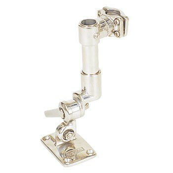 ●プレジャーボート・ヨットに取付け可能。●豪華なボートにもマッチするよう、機能、デザインを追及、開発してあります。●レバーのワンタッチ操作で簡単に倒せ、固定できるので、アンテナで艇を傷つけません。●取付場所は平面、側面を問わず取り付け可能。