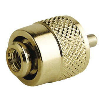 ●RG58(一般的な無線機の同軸ケーブルコネクター)規格に準じ、国際VHF無線機にご使用いただけます。●無線機以外の用途(テレビ等)にはご使用になれません。●接続コネクター同士を接続するためのアダプター。