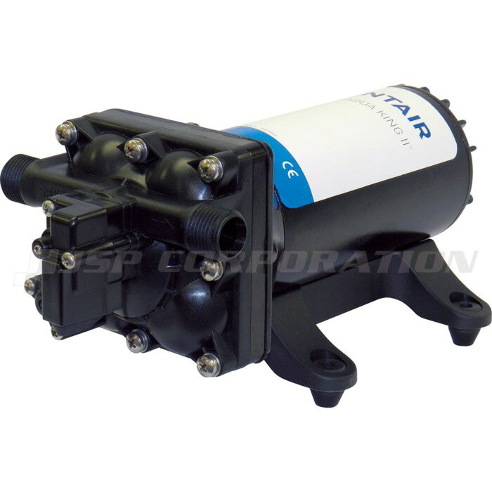 ■サイズ：184×127×118mm■吐出量：11.3L/分■停止水圧：55psi■最大電流：3A