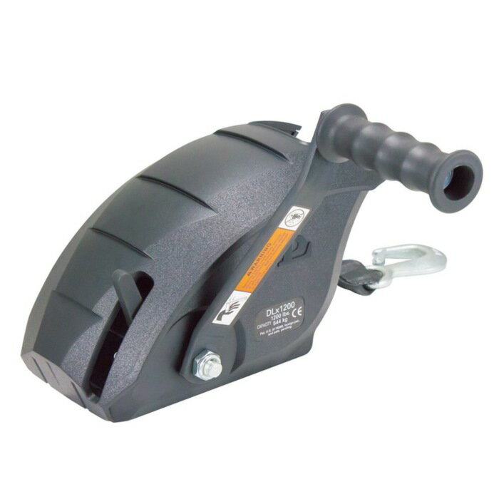 ■モデル：DLX1900FC■牽引最大負荷：862kg■ドラム径：28mm（1-1/8"）■ギヤレシオ： 5.4：1■ハンドル長： 241mm■ストラップ巻取長：〜38ft■サイズ：(A)167、(B)83、(C)309、(D)-、（E)7...