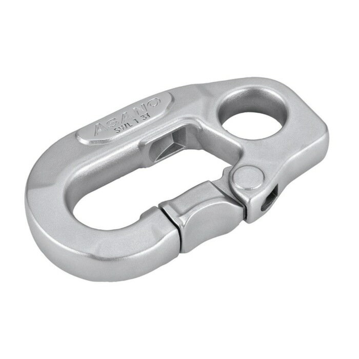 ■材質：特殊ステンレス■材質：スプリング=SUS304、ロックピン=銅合金、止めねじ=SUS304●インターロック方式を採用。●使用上の注意製品の構造上、ゲートの開閉時に本体とゲートの隙間に指等を挟む危険があります。使用の際は手袋をはめ、指...