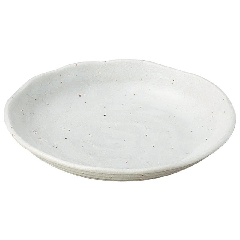 山下工芸 小皿 白
