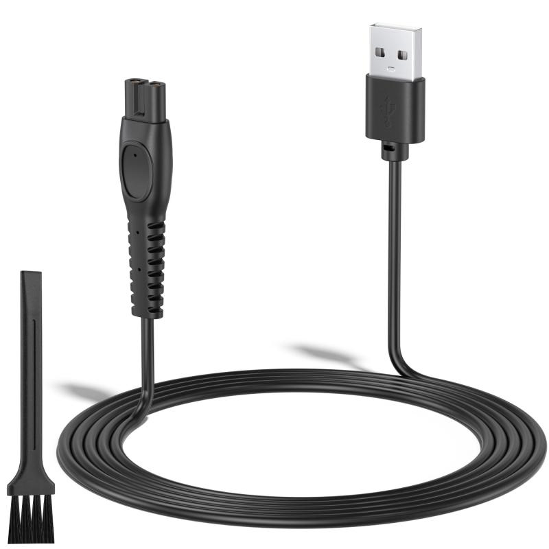 For Philips用 シェーバー 5V出力 対応 フィリップス USB充電ケーブル PQ888 S8850 X5005 OneBlade用 QP28344 MG9510 MG7910シリーズ 髭剃り 1m 高耐久 充電コードfor Ph...