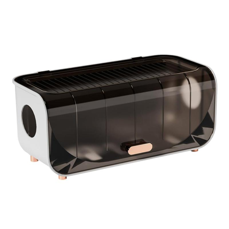 ideastore ケーブルボックス コンセント隠し 充電 配線隠し 電源タップ 収納【すぐ使える簡単設計】工具不要で、届いたらすぐに設置できる手軽さが魅力【配線トラブルを解消】上下左右から配線可能で、もうごちゃごちゃに悩まされない【インテ...