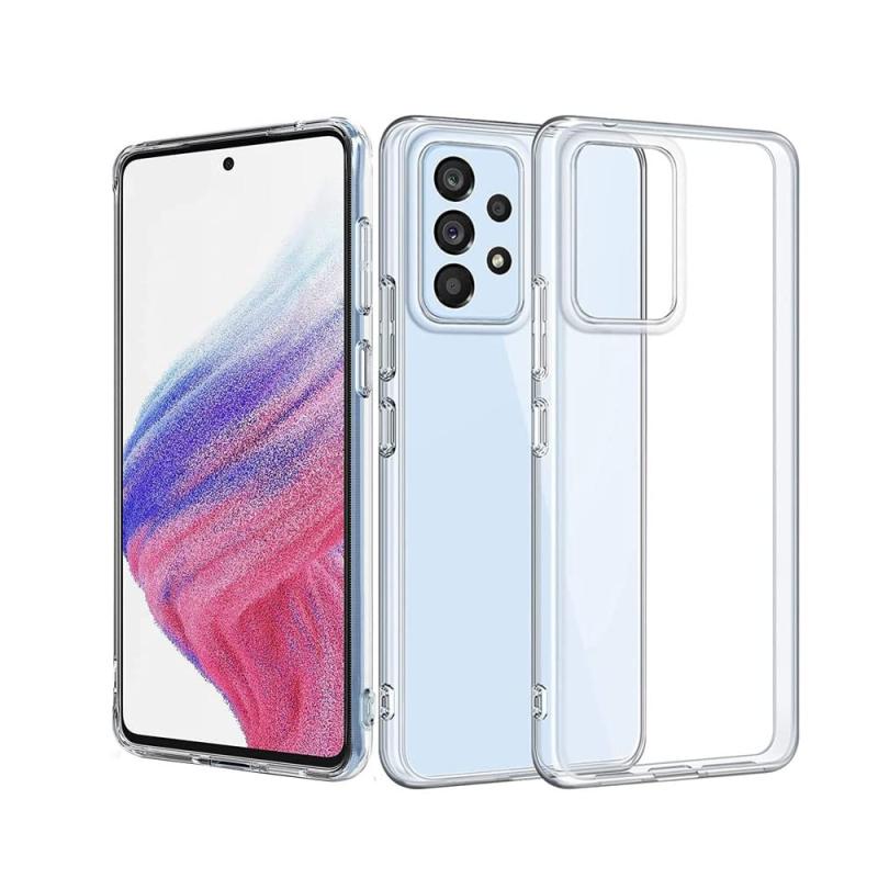 RuiMi 用のケース Galaxy A53 5G 用のクリア ソフト シリコンケース 薄型 柔らかい手触 落下防止 TPU材質 全面保護カバー【適用機種】For Galaxy A53 5G SC-53C 専用のカバー。【優しい設計】ケース...
