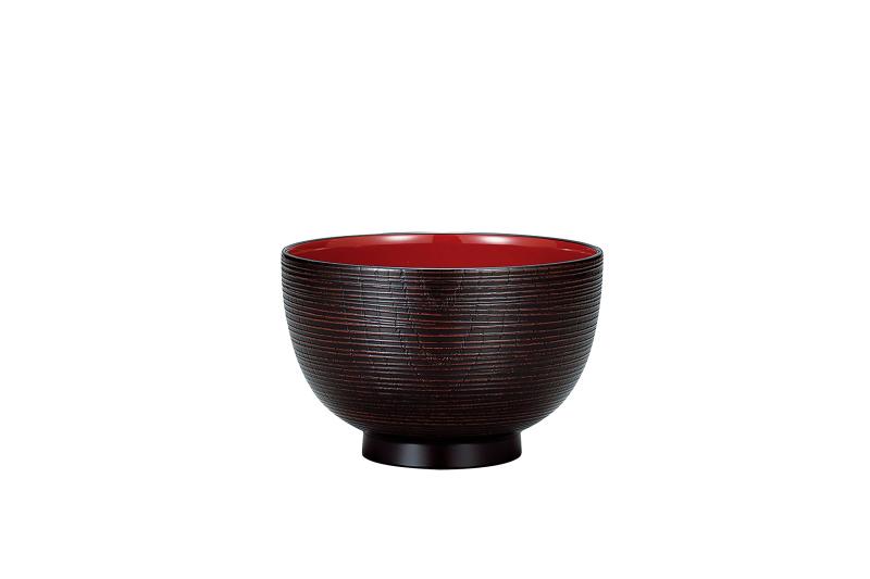たつみや お椀 木目汁椀(350ml) 曙 『ONE'S~椀'S~』 551242 日本製 ブラウンサイズ:Φ106×70mm容量:約350ml素材:PET.A原産国:日本電子レンジ・食洗機 対応