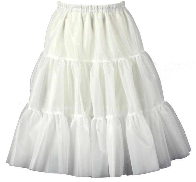 [アトリエ・フク] 子供用フリルいっぱいパニエ 150サイズ丈　55cm（ゴム上から測ってています）ウエスト　38cm～78cm（縮めた状態～伸ばした状態）国産ゴム取替え口有素材　トリコット（ポリエステル100％）