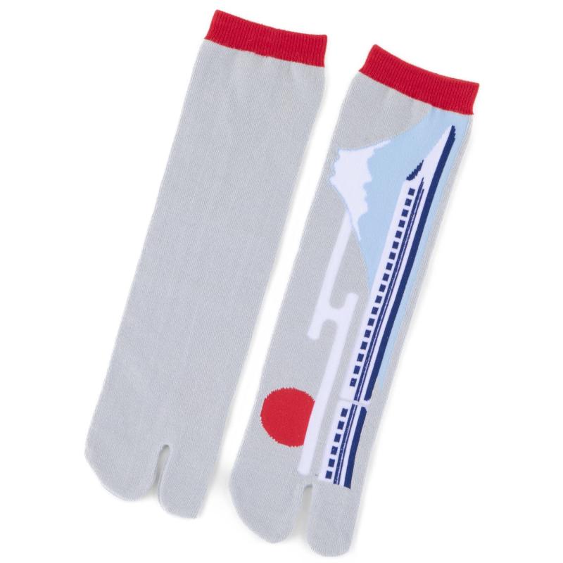 [のレン] 足袋ソックス メンズ レディース キッズ (男女兼用) 足袋靴下 二本指/日本製 奈良産 綿 くつ下 クルー丈 中丈 和柄/外反母趾 防寒 厚手 ビジネス スポーツ 靴下/海外土産 留学 ギフト生産地：日本（奈良県） / 素材：...