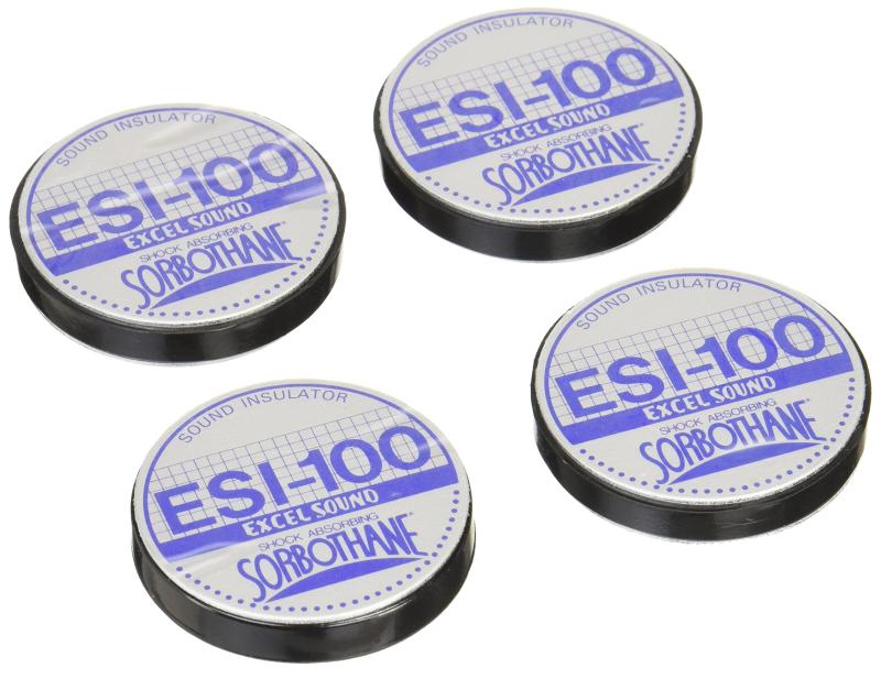 エクセルサウンド EXCEL SOUND [サウンドインシュレーター] ESI-100理想的な高分子振動吸収剤「ソルボセイン」使用のインシュレーターシリーズですCD/DVD/Blu-ray/アナログプレーヤー、スピーカー等の制振材として抜群...