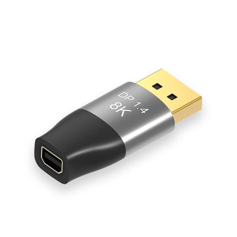 chenyang Mini DisplayPort 1.4 Adapter DisplayPort DP Female to Mini DP DisplayPort Male 8K 60hz Adapter