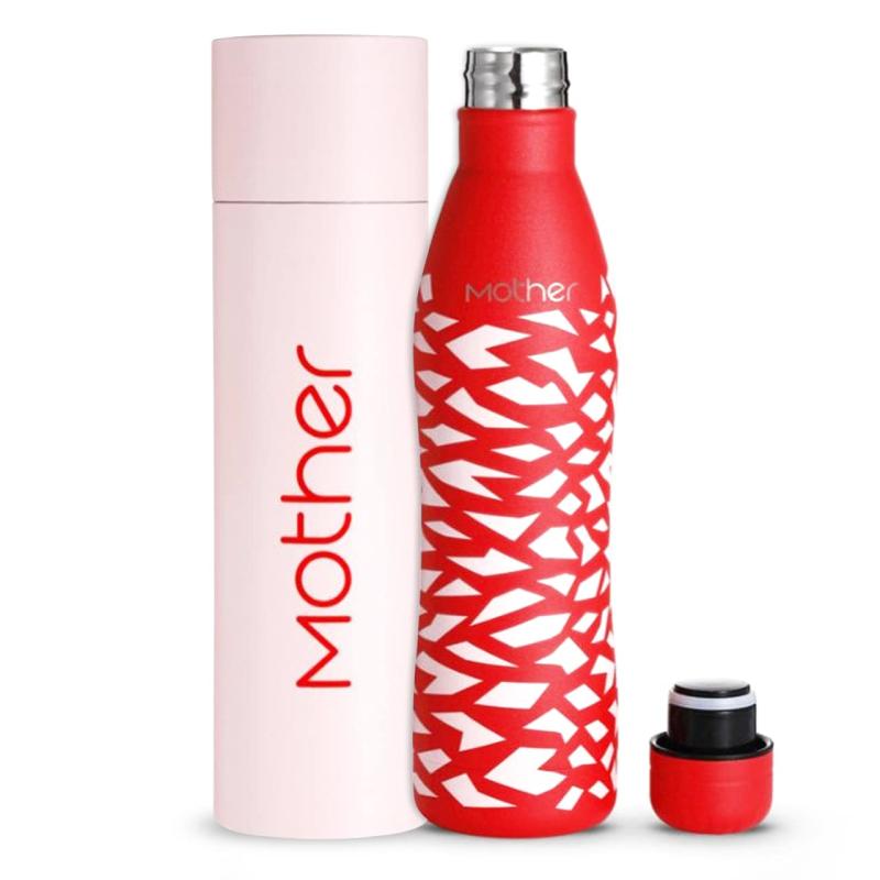 ローズピヴォイン ショップ（Rosepivoine Shop） Mother Reusables ステンレスボトル スリム 水筒 保温 保冷 魔法瓶 リサイクル素材使用🌳2022年秋東京ギフトショーにて、輸入品人気コンテスト...