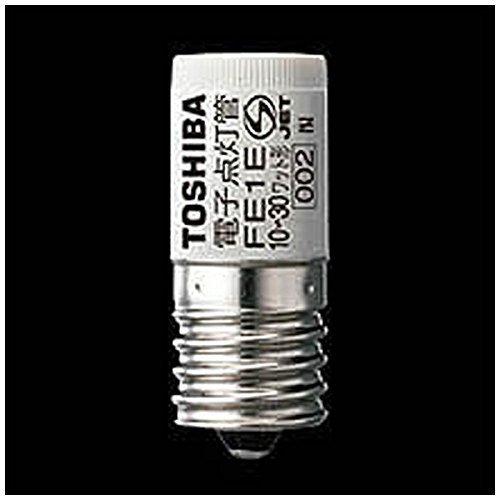 東芝(TOSHIBA) 電子点灯管 10W形~30W形用 口金E17 [10個セット] FE1E-B-10SET●入り数:10個 ●作動回数:60000回以上●電子回路を内蔵したした点灯管ですので、従来のグロー式点灯管のかわりにそのままお使...