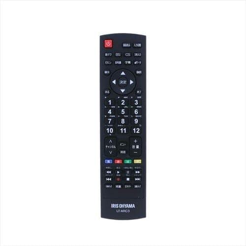 アイリス 液晶テレビ リモコン LT-ARC3 テレビリモコン 部品 正規品対象商品：液晶テレビ LT-32A320 LT-40A420 上記型番（LT-32A320・LT-40A420）の液晶テレビについては、シリアルNO.1980057...