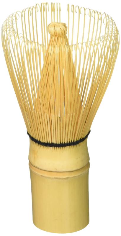 修竹園(Syuchikuen) 茶せん 白 長さ:約11cm 百本立長さ:約11cm