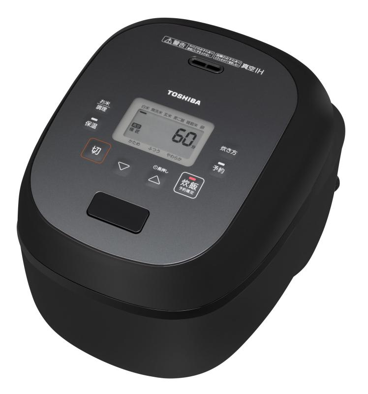 TOSHIBA(東芝) 炊飯器 3合 RC-5ZXT(W) ホワイト 一人暮らし IH 玄米 保温24時間✅IH500Wの高火力で芯までふっくら。