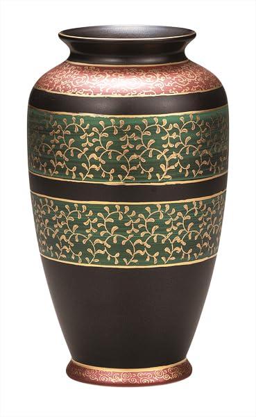 ナカマル『九谷焼』8号花瓶・金唐草 K9-1334サイズ:径15×高24.5cm素材・材質:磁器生産国:日本化粧箱入