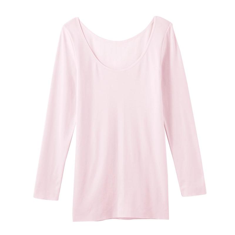 [グンゼ] インナーシャツ CFA シーファ― エジプト綿100% 長袖インナー 8分袖 CB6346 レディースSIZE:M バスト メーカー表示サイズ:79cm ~87cm