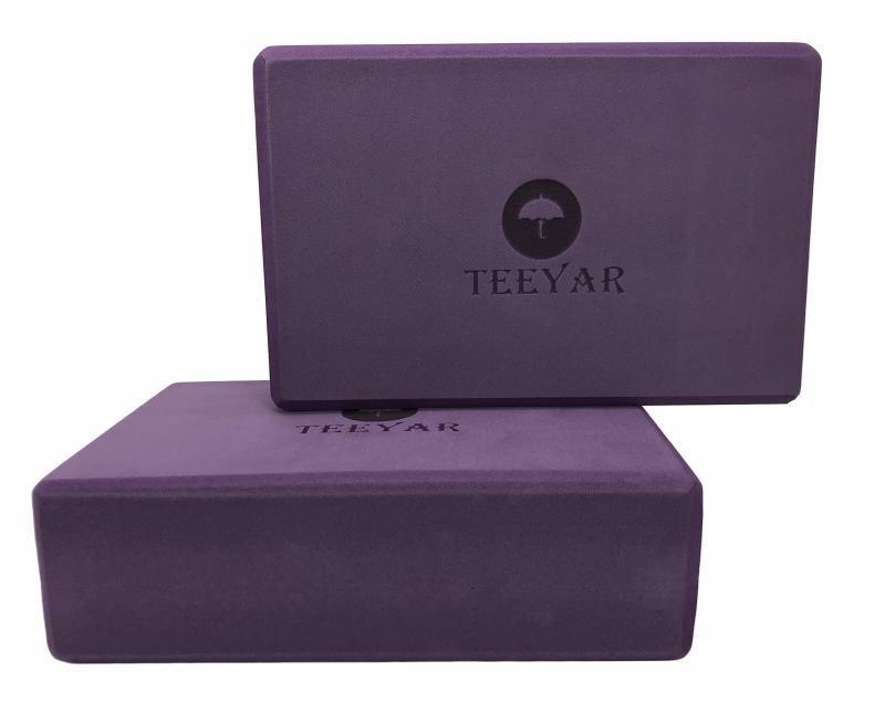 TEEYAR ヨガブロック 2個セット 無臭の高級素材 高密度/硬い 2サイズ 23 x 15 x 7.3cm(230g x2) また 大きい 23 x 15 x 10cm(320g x2) 初心者/上級な ヨガぶろっく (Yoga blo...