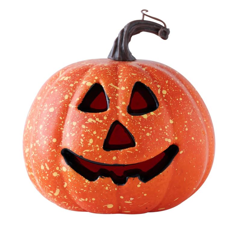 大阪長生堂 ハロウィン 飾り かぼちゃ ランプ ハロウィン飾り 高さ15cm おもしろハンカチ特典付き 横型サイズ：横幅12×奥行12×高さ15cm素材：PVC素材注意 ・開梱の際カッター等をご使用される場合は商品を傷つけないようご注意くだ...