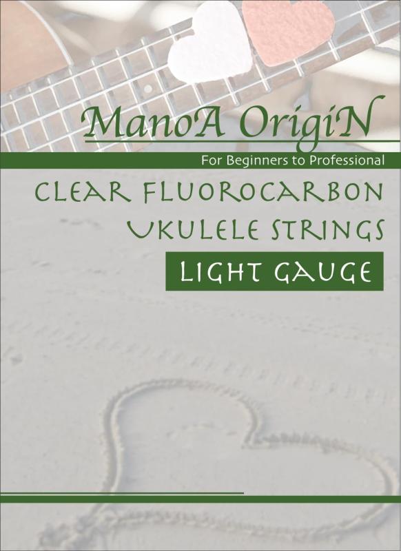 マノアオリジン Manoa Origin ウクレレ弦 ライトゲージ クリアフロロカーボン 1セット EHA-CFL初心者なら指に優しく弾きやすい/上級者なら早弾きに最適弾きやすさを極限まで追求したため、音量は控えめですので、パンチを求める方...