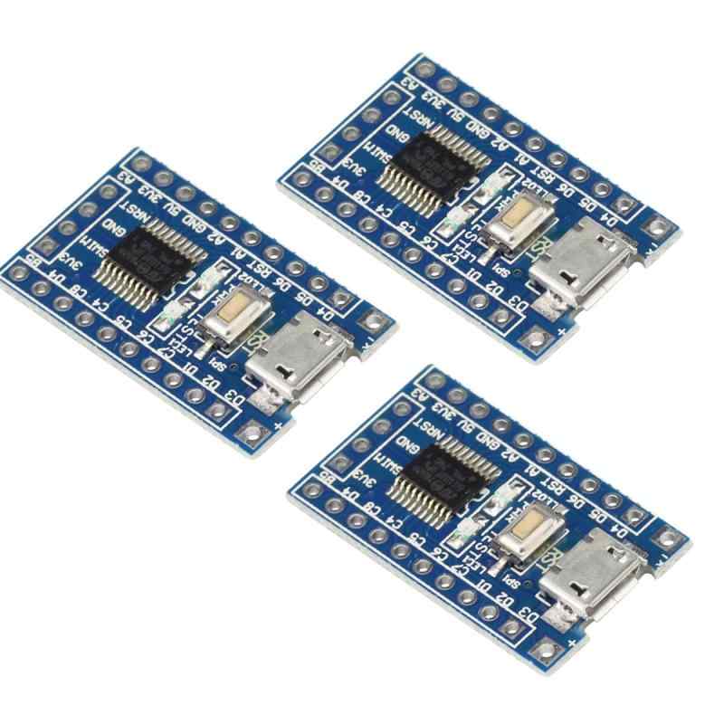 VKLSVAN 3個 STM8S103F3P6 STM8 ARM 最小システム 開発ボード モジュール Arduinoに対応電源、入力電圧範囲4.5V-15Vを使用するときは、ボードや電源パッド、パッドの上に2.54ピンを使用することができ...