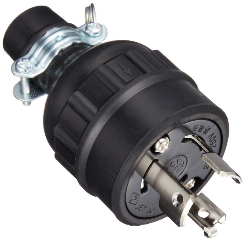 明工 引掛ゴムプラグ3P防水兼用 MH2583定格:3P20A250V適用電線(mm[[の2乗]]):2CT2~3.5VCT3.5防水:
