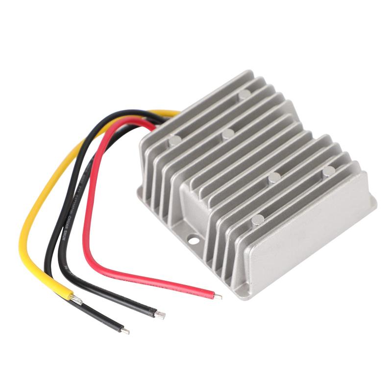 Artudatech 降圧 DC/DC 電力変換器 レギュレータ 24V〜13.8V 15A 207W 防水 防塵【材質】：レギュレーターのシェルは、高品質のダイカストアルミニウム合金で作られています。高品質のサーマルシリカポッティング、防...