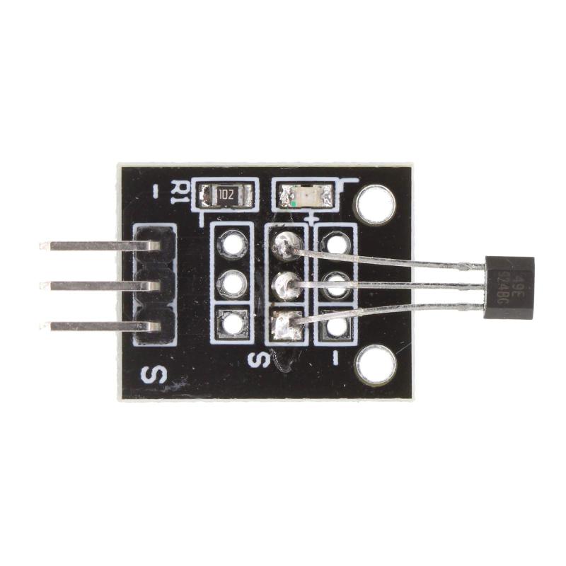 HUABAN 3ピース KY-035アナログホール磁気センサーClass Analog Hall Magnetic ModulePackage Include: 3 Pack MOdule