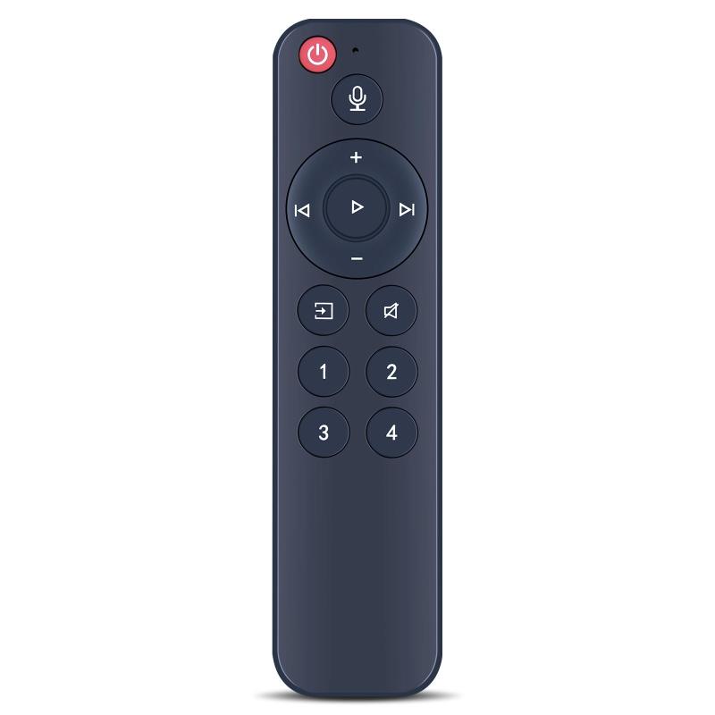 代用リモコン for WiiM Pro Plus AirPlay 2【簡易リモコン】本製品は、WiiM 製リモコンの紛失や無反応（無効）などの故障による交換品、代替品、予備品としてご使用いただけます。 電池と説明書は付属していません。 リモ...