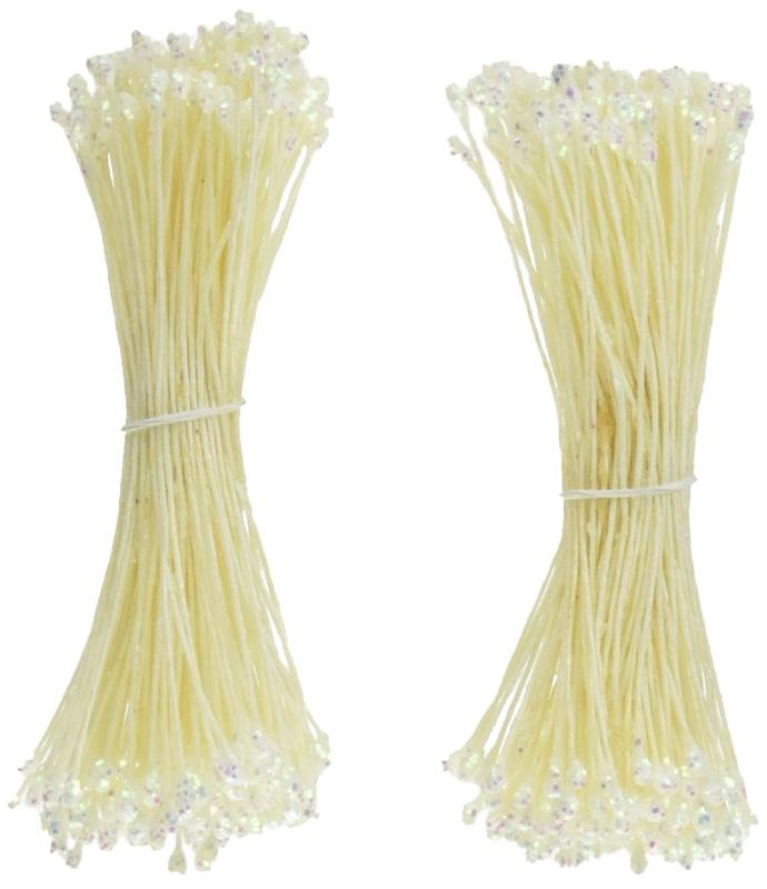 亀島商店(Kameshima) アートフラワー花芯 レインボーペップ 小2束入造花用の花芯材料