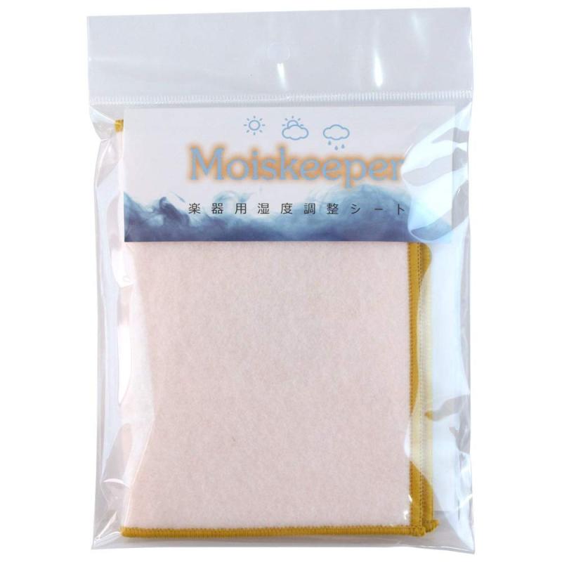 日本娯楽 Moiskeeper Small モイスキーパー 湿度調整シート 22×15cmサイズ ： W150mmxH225mm材質 ： ポリエステル　70％　モイスファン　30％製造元 ： 東洋紡