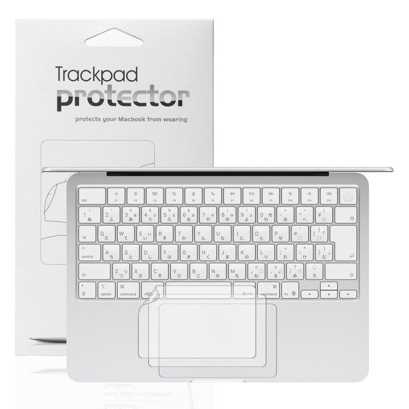 【2枚セット】For Apple MacBook Neo トラックパッド 保護フィルム カバー さらさら 反射低減 ノングレア スクラッチ防止 指紋防止 タッチスムーズ 自動吸着 気泡なし マックブック ネオ A18 Pro 13【対応機種...
