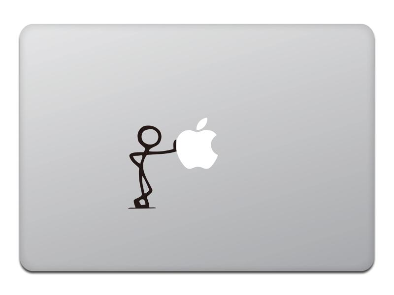 カインドストア MacBook Air/Pro マックブック ステッカー シール 人 リーン Lean ブラック M426カインドストア MacBook Air / Pro マックブック ステッカー シール 人 リーン Lean ブラック ...