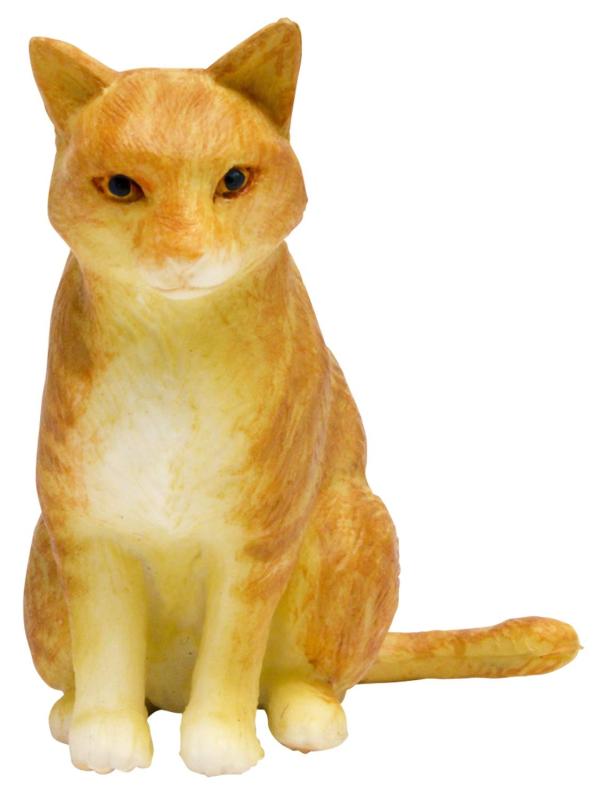 プラッツ 1/12 和ねこ 茶白トラ (座り) 彩色済み動物フィギュア WNK-61/12スケール PVC製塗装済み完成品フィギュア再現されたリアルな造形が目を引く「日本の猫」フィギュア毛並みや模様もリアルに再現目や肉球など細かな塗装で高い...