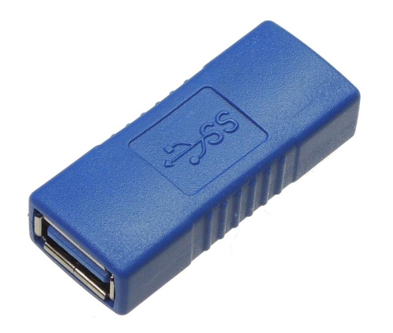KAUMO USB3.0 変換コネクタ (Aメス / Aメス 中継アダプタ) KM-UC240USB3.0対応の小型変換コネクタ(変換アダプタ)です。さまざまな端子の向き・形状に対応しています。