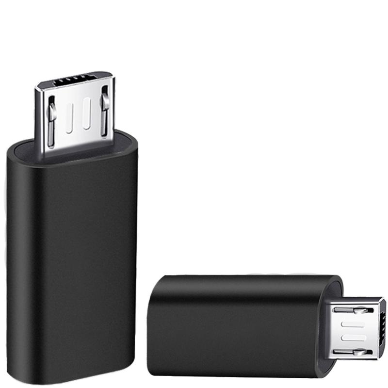 2枚 Type C to Micro USB 変換アダプタ 急速充電、データー転送 Type C to Micro USB 変換コネクタ 充電コネクター スマホ 充電 データ伝送 軽量タイプXperia、Galaxy、Nexus、HUAWE...