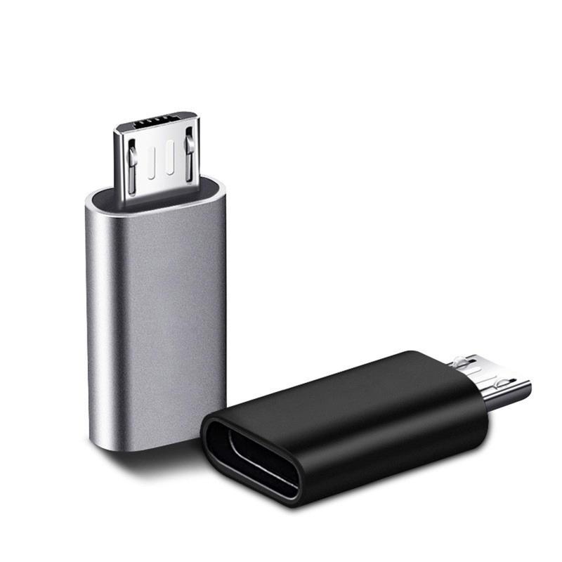マイクロUSB変換アダプター Type-C (メス) to Micro USB (オス) 変換アダプタ 高速同期 データ転送 小型化 簡単に持ち運 X`peria/G`alaxy S7 Edge/N`exus/P`10Lite等Micro ...
