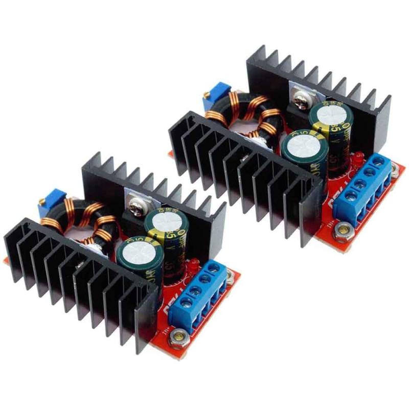2PCS DC-DC Boost Converter 10-32V to 12-35V Power Supply 150W2PCS DC-DC Boost Converter 10-32V to 12-35V Power Supply 150W