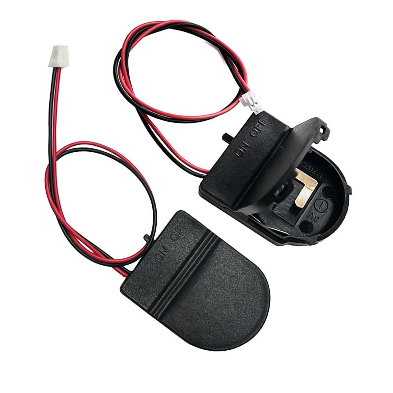 2個入りRTC バッテリーケース/ボックス リアルタイムクロックホルダー Raspberry Pi 5 用 RPI 5 Pi5 パックと互換性あり(CR2032 バッテリーは含まれません), ブラック1.Raspberry PI専用のRTC...