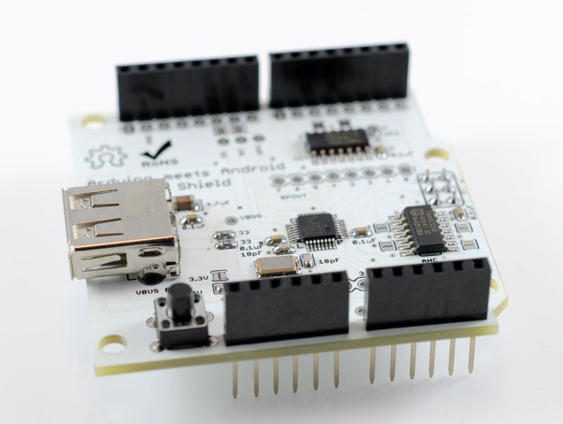 USBホストシールド 2.0 Arduino互換 3.3Vロジック推奨 USB Host Shield SPI通信対応 開発用モジュール本製品は、USBホスト機能を追加するためのUSBホストシールド互換モジュールです。 SPI通信を利用して...