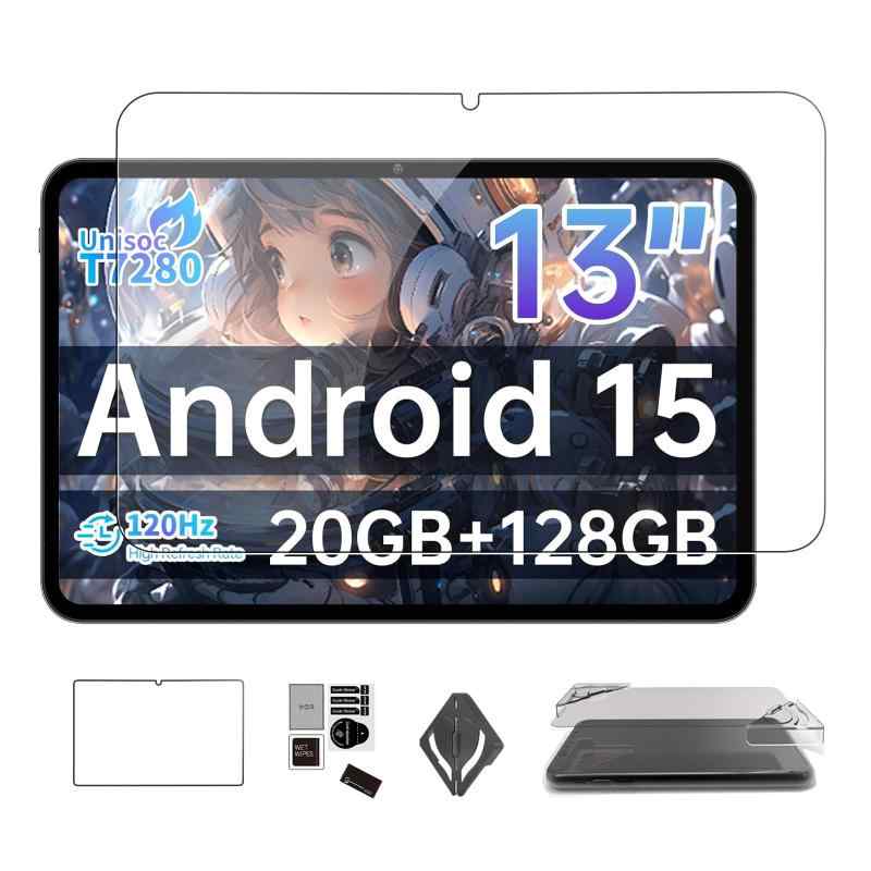 For TECLAST T65 Plus / T65 用 フィルム 保護フィルム 【NOUKAJU】 TECLAST T65 Plus 13.4インチ 強化 液晶保護 ガラスフィルム 高透過率 硬度9H 飛散防止 気泡防止 指紋防止 自動吸...