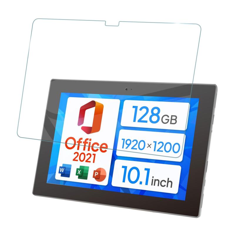 For NEC VersaPro PC-VKF11U 10.1型 フィルム 強化ガラス 高精細 高透過率 9H硬度 指紋防止 撥水撥油耐衝撃 自動吸着 反射防止 貼り付け簡単 保護フィル【1枚入り】【対応機種】対応 NEC VersaPro...