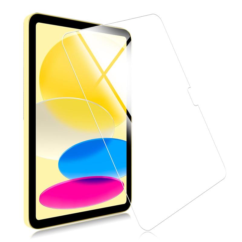 PCduoduo FOR iPad 第11世代 (A16) 2025/iPad 第10世代 2022 用のガラスフィルム 強化ガラスフィルム 耐指紋 撥油性 表面硬度9H ラウンド加工処理 飛散防止処理 光沢表面仕様 画面保護 指紋防止 保...