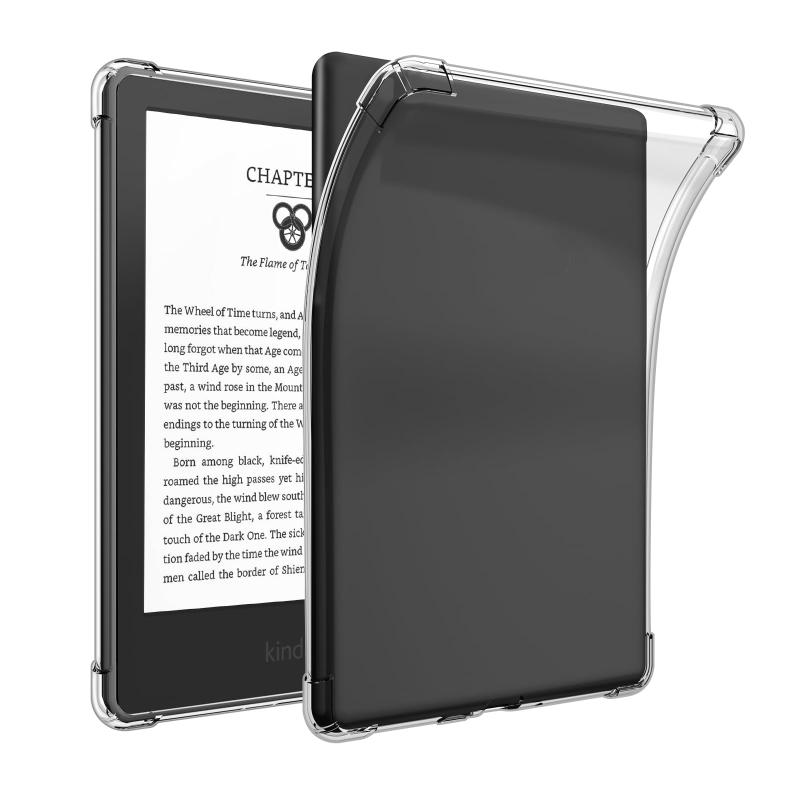 for Kindle 第11世代 2024/2022 6インチ用 ケース TPU製 透明 耐衝撃 黄ばみなし 全面保護 指紋 防止 スマホケース対応正確でフィットし、多機種互換：この保護ケースはfor Kindle 第11世代 2024/2...