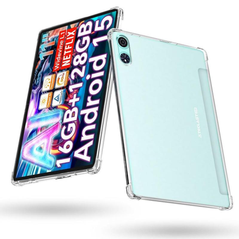 【BARDATS】For Teclast T50 Plus 2025/Teclast P50AI ケース 11インチ 保護ケース TPU シリコン 軽量 薄型 擦り傷防止 指紋防止 耐衝撃 Teclast T50 Plus 2025/Tec...