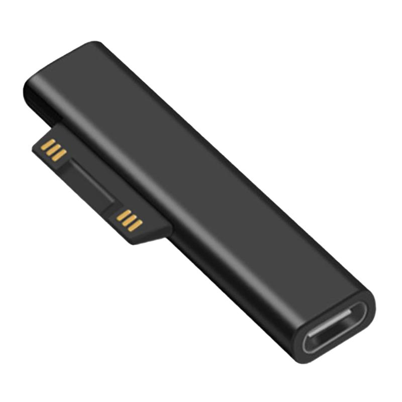 Type-C to Surface 変換アダプタ PD65W給電対応 15V/3A高速転送 Surface Pro/Book/Laptop全モデル接続 タブレット対応 自動吸着 脱落しにくい 抜け止め機構 コンパクト設計 データ同期可能✨ ...