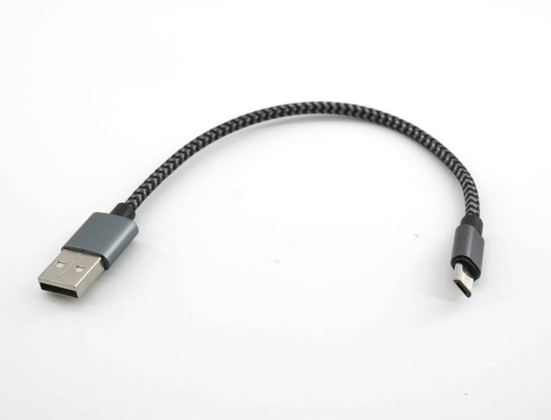 Micro USBケーブルへの短いUSB、Micro USB高速充電ケーブル、USB 2.0，トリプルシールド互換性があるRaspberry Pi Zero、Roku TV Stick、Power Bank、PS4、Micro-B Phon...